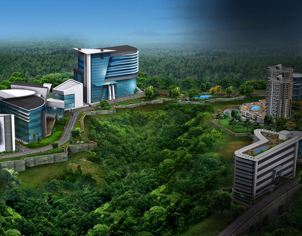 IT PARKS - Kozhikode | Cyber Park | UL Cyber park | Knowledge Park ...